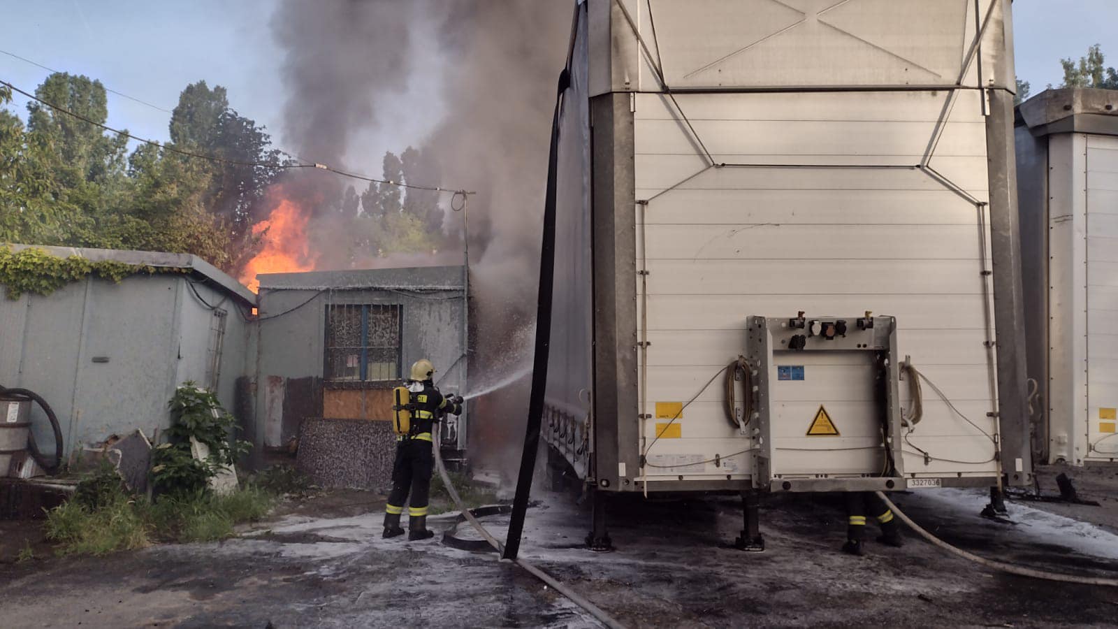 Požiar v bratislavskej mestskej časti Rača, Ministerstvo vnútra SR ...